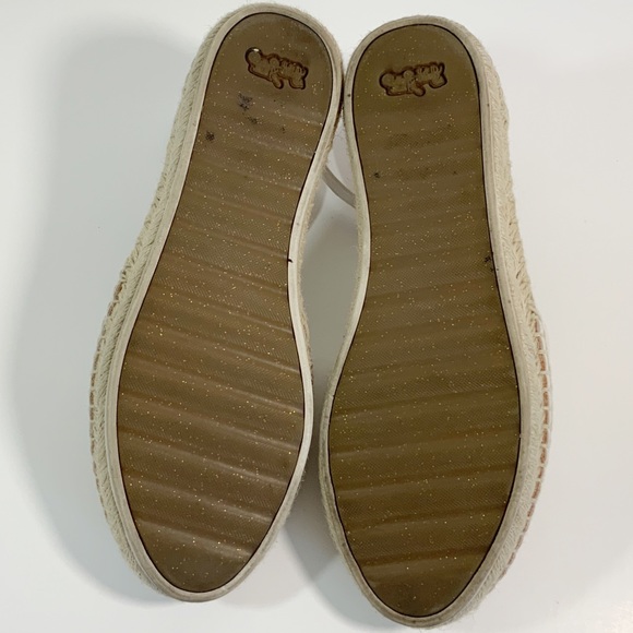 Coach | Shoes | Coach Chalk Astor Rivet Tea Rose Suede Espadrilles ...